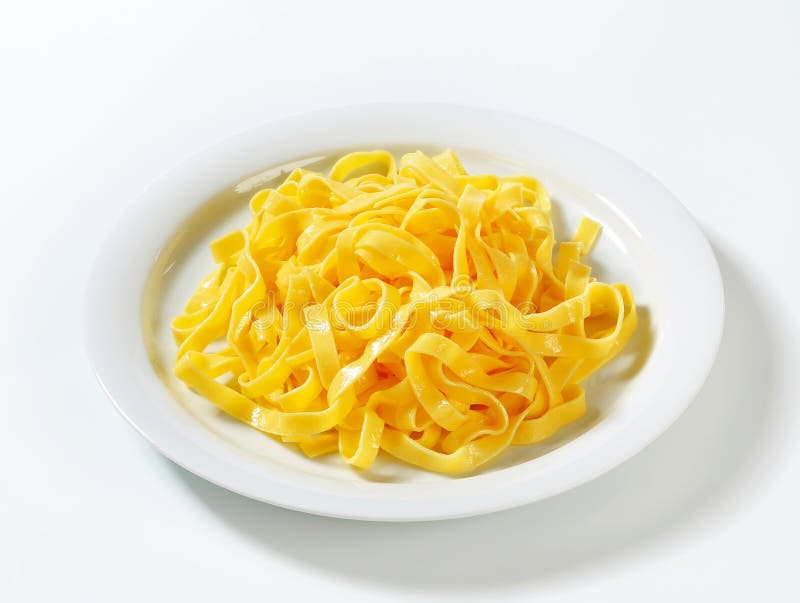 Tagliatelle pasta stock image. Image of dish, cuisine - 34373721