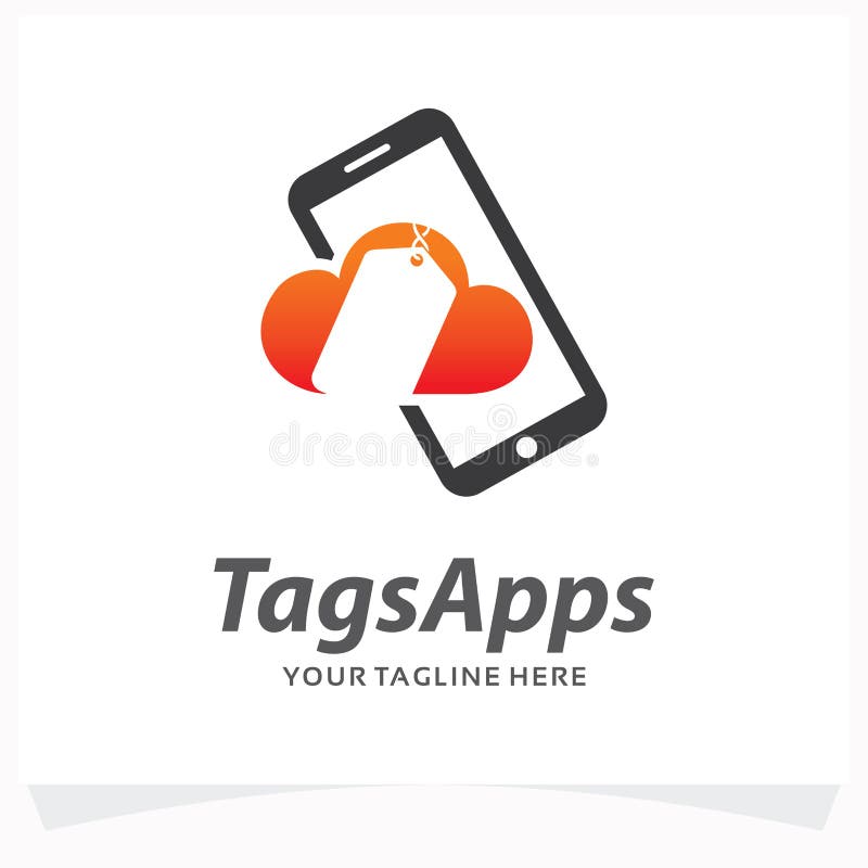 Tags Application Logo Design Template Stock Vector - Illustration of ...