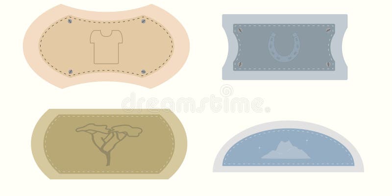 Tags for clothes stock vector. Illustration of isolated - 35438269