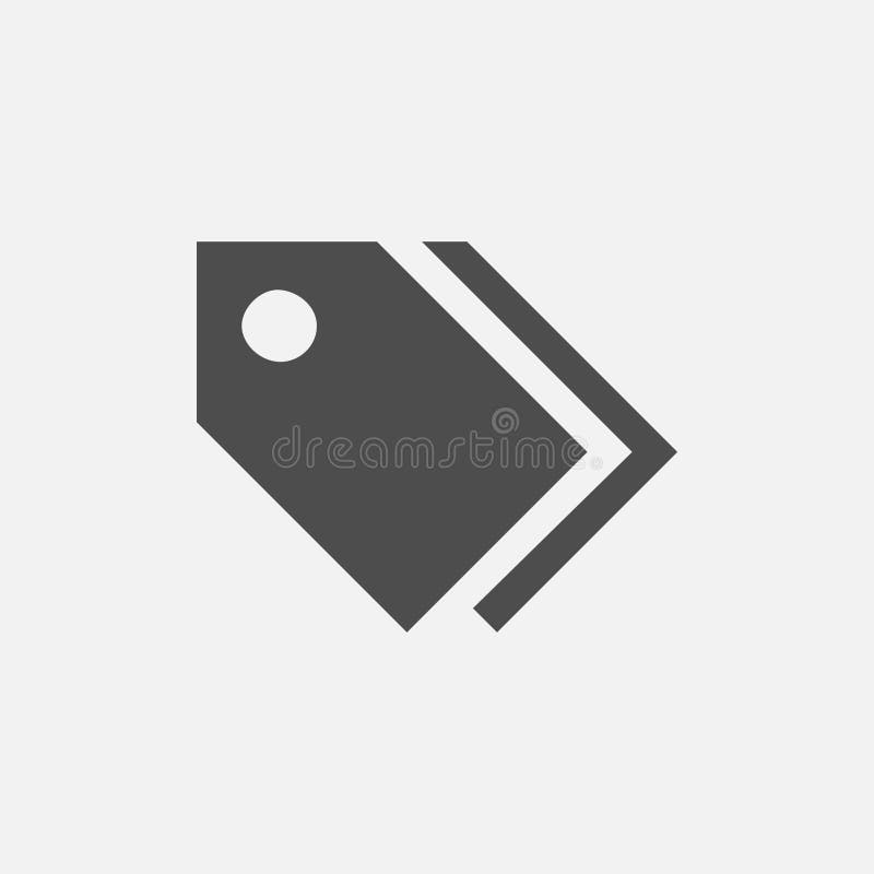 Tags Icon Vector. Isolated Price Tag Icon Vector Design Stock Vector ...