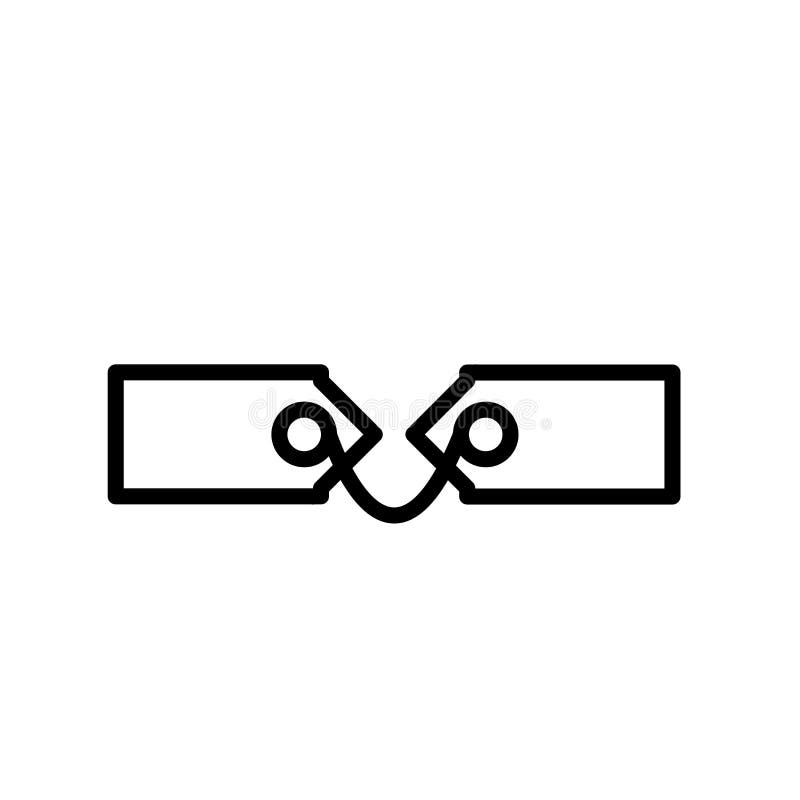 Tags Icon Vector Isolated on White Background, Tags Sign , Line or ...