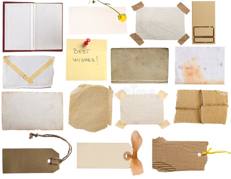Tags and notes collection stock image. Image of empty - 18863985