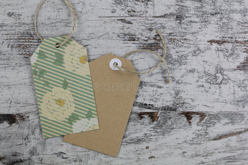 Tags for packaging stock image. Image of thread, isolated - 49188345