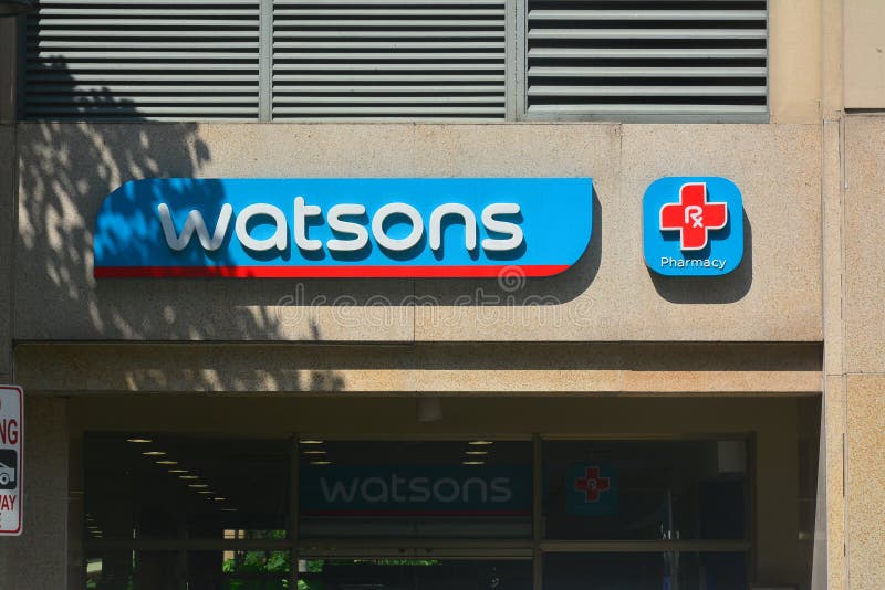 Watsons Pharmacy Shop,Cosmetic Editorial Stock Photo - Image of people ...