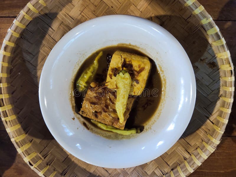 Tahu Bacem Typical Food from Indonesia Stock Photo - Image of tahu ...
