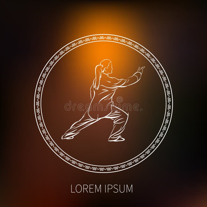 Tai Chi stock vector. Illustration of sport, culture - 46315165