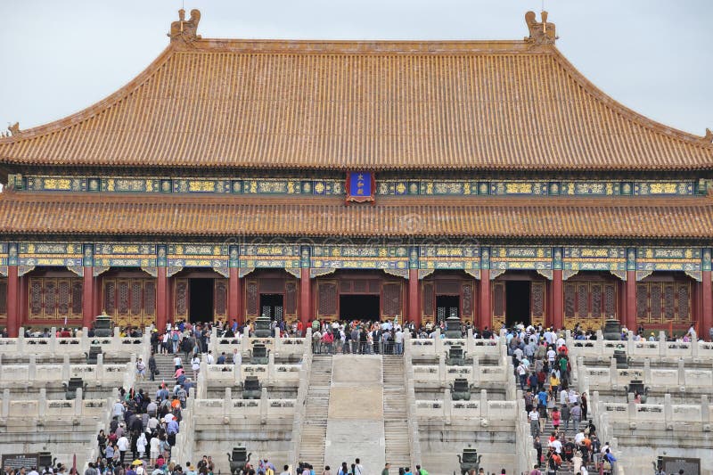 Tai he Dian,the Forbidden City (Gu Gong) Editorial Stock Photo - Image ...