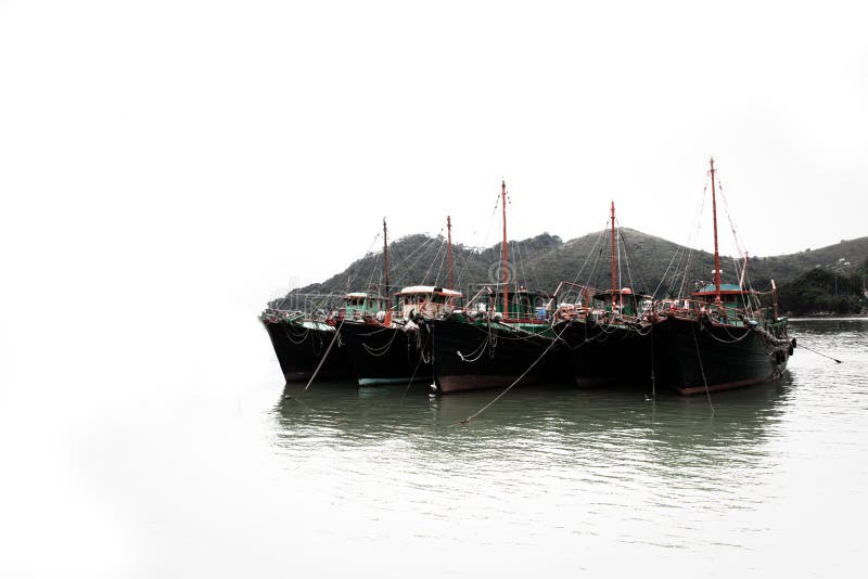 Tai O - Hong Kong stock photo. Image of hong, vertical - 10402334