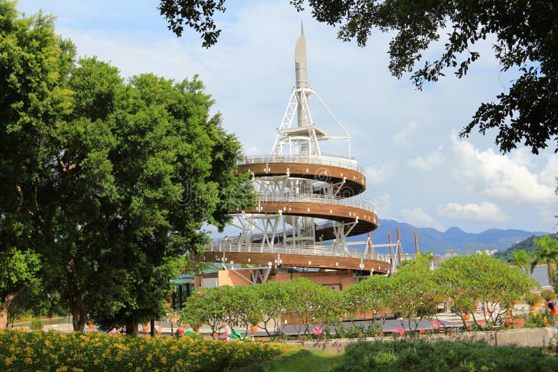 Tai Po Park Hk 13 Sept 2014 Editorial Photography - Image of waterfront ...