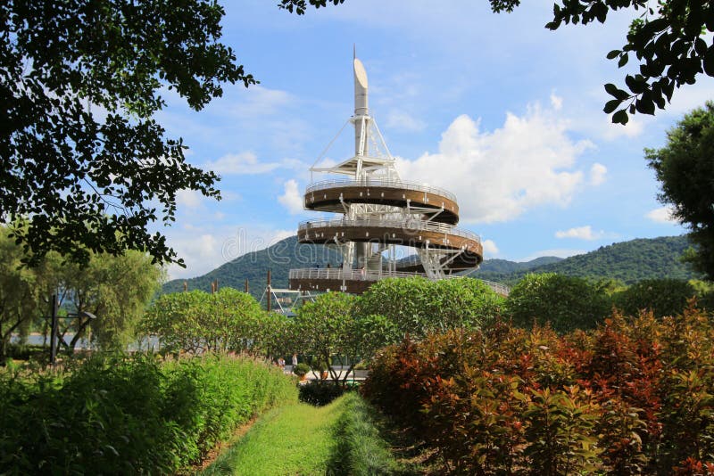 Tai Po Park Hk 13 Sept 2014 Editorial Photo - Image of park, construct ...