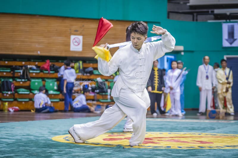 Taichi Wushu editorial photo. Image of active, power - 55807561