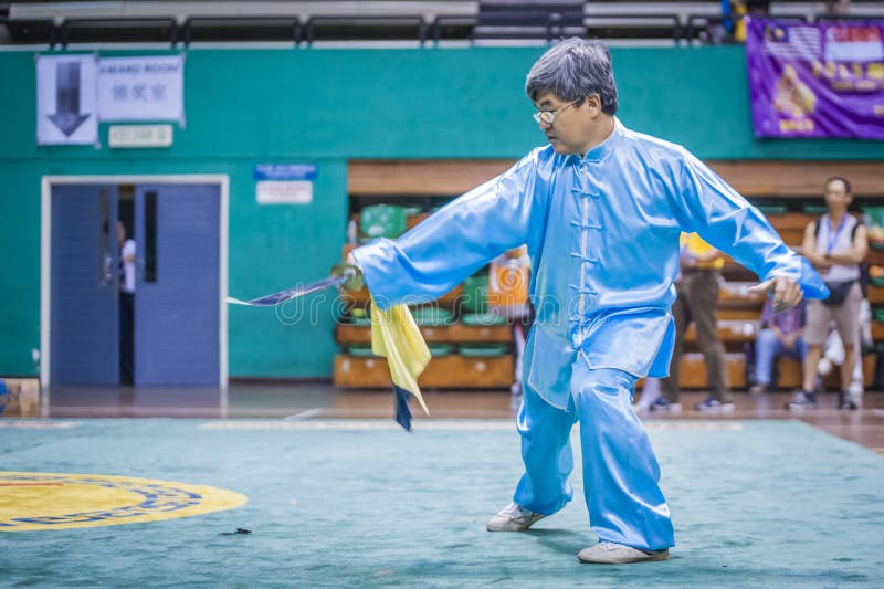 Taichi Wushu editorial image. Image of actions, active - 55807615