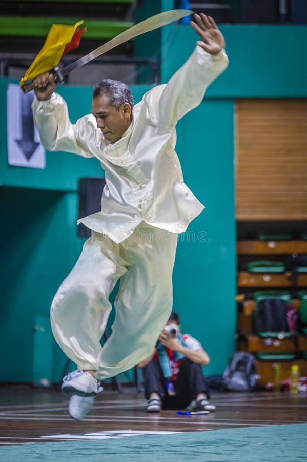 Taichi Wushu editorial image. Image of event, wushu, performers - 55807700