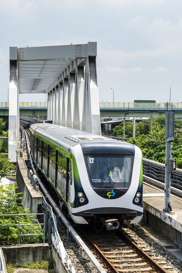 The Taichung Mass Rail Transit System in Taiwan. Editorial Stock Image ...