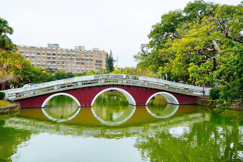 The Landscape of Taichung Park Stock Image - Image of park, colonize ...