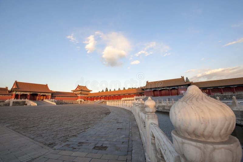 Taihe palace stock photo. Image of museum, city, scenery - 35372388
