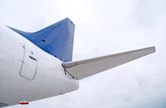 Tail of aircraft stock image. Image of jumbo, technology - 11561471