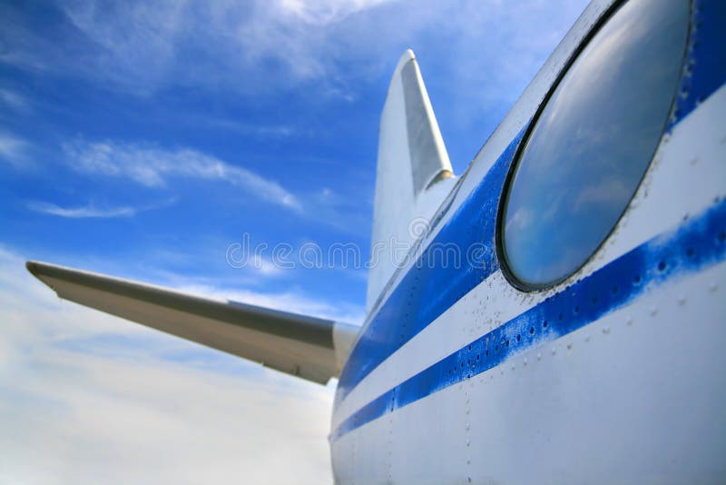 Airplane tail stock photo. Image of plane, fast, tail - 33282598