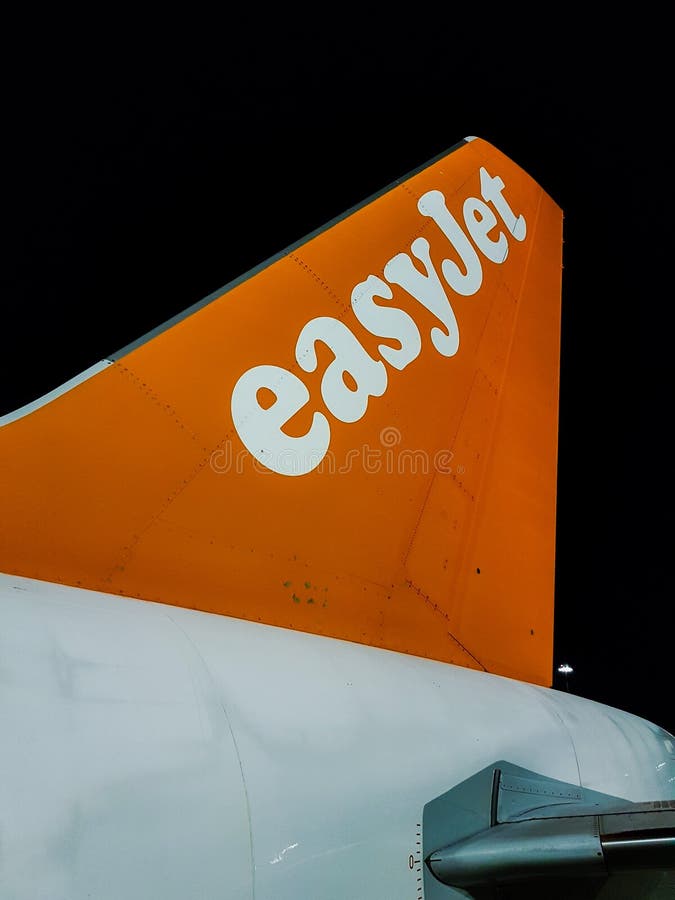 Airplane tail stock photo. Image of airliner, section - 33282598