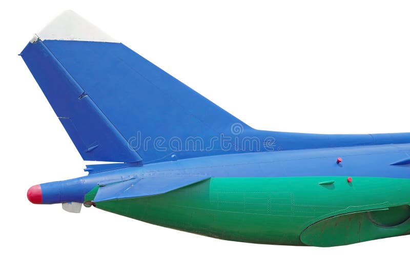 Tail part of the fighter stock image. Image of military - 120631933