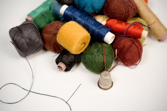 Tailer tools stock photo. Image of material, cotton, crafting - 3557990