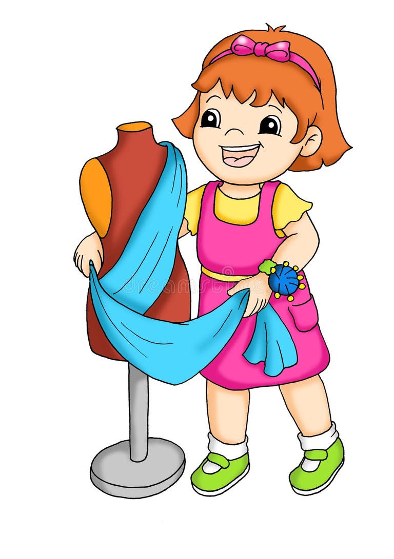 Tailor Cartoon Stock Illustrations – 12,081 Tailor Cartoon Stock ...