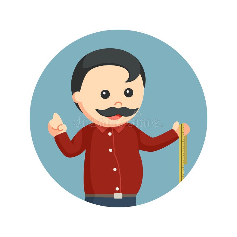 Tailor Character Profession Design Vector Stock Illustrations – 830 ...