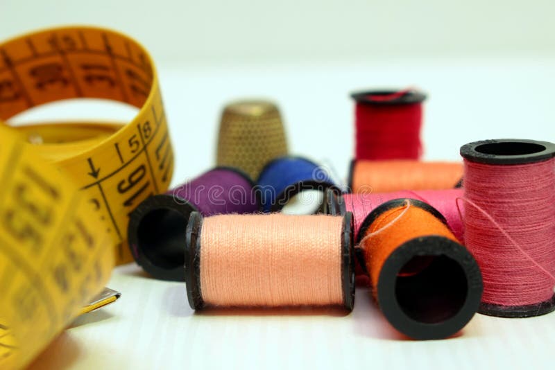A tailor kit stock image. Image of work, thread, adjust - 70098631