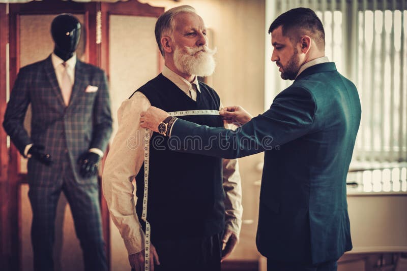 Tailor measuring stock image. Image of cloth, garment - 28496067