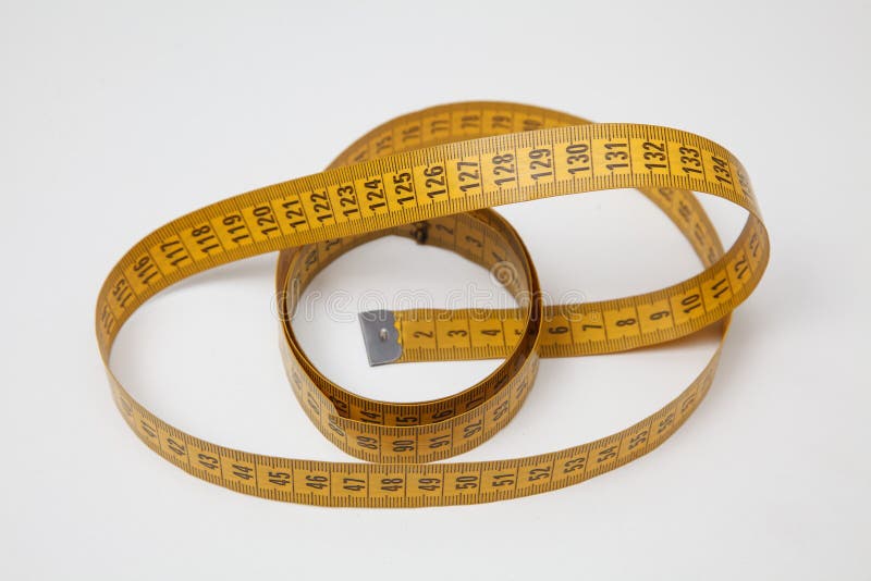Tailor measuring tape stock image. Image of horizontal - 100442763