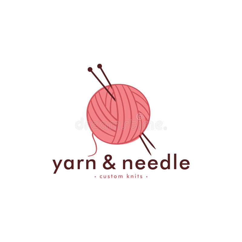 Tailor, Nadel, Garn, Einfaches Modehandlogo, Schild, Icon Vector Design ...