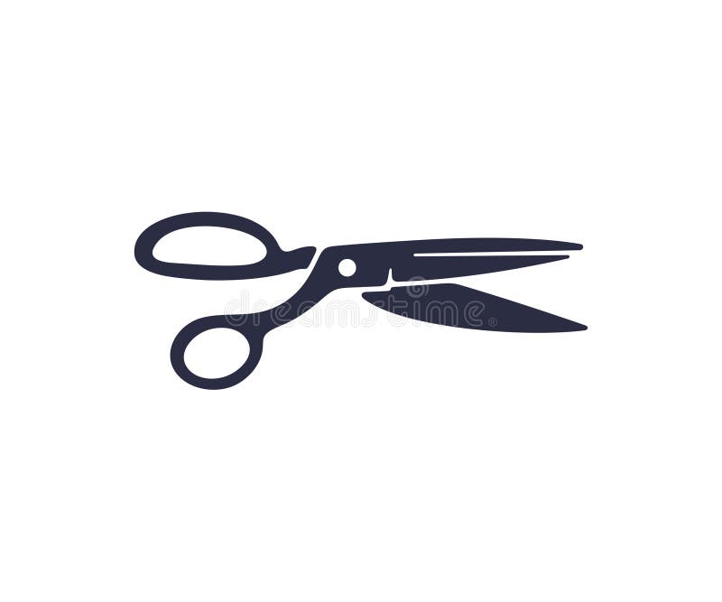 Tailor, Scissors and Needle with a Thread, Logo Design. Sewing ...
