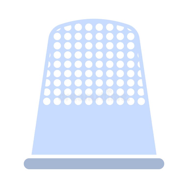 Tailor Thimble Icon stock vector. Illustration of icon - 195788561