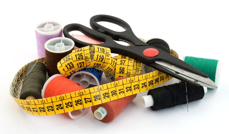 Tailor tools stock image. Image of tool, buttons, string - 4410037