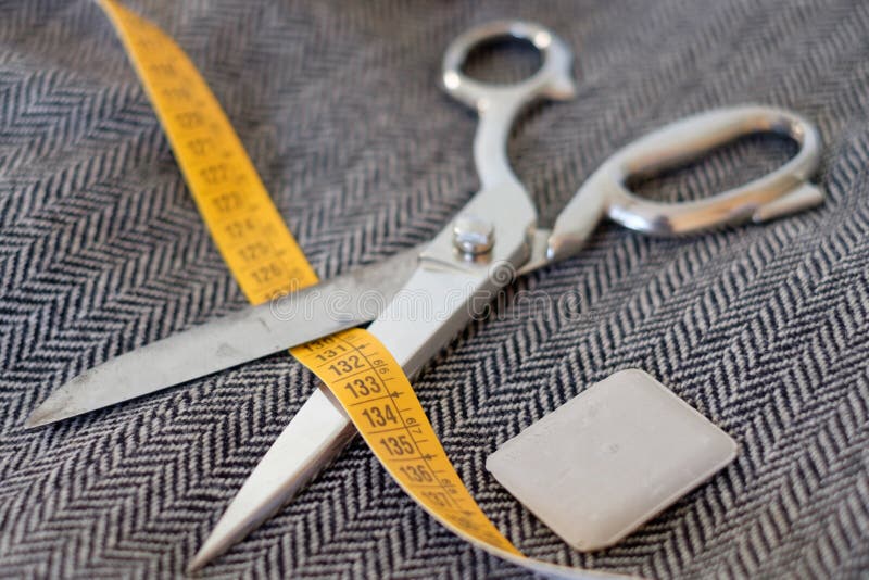 Tailor tools stock image. Image of colors, meter, tool - 4164105