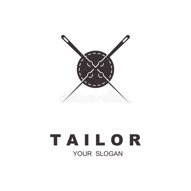 Tailor Vector Logo Design. Sewing Old Machine Icon Stock Vector ...