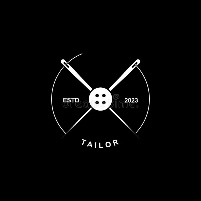 Tailor Vector Logo Design. Sewing Old Machine Icon Stock Vector ...