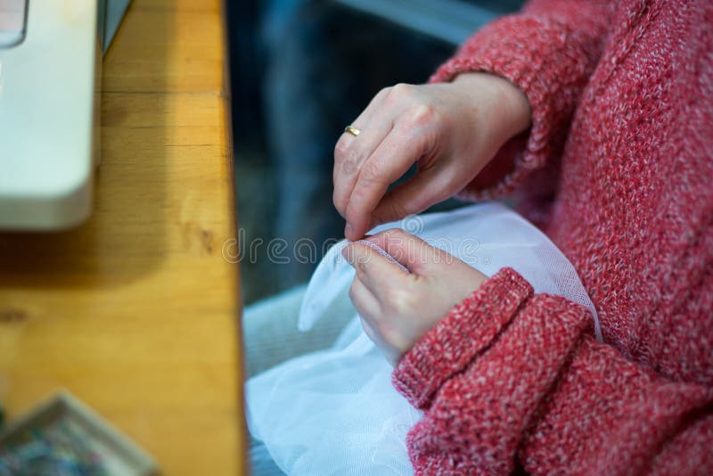 Tailor work. stock image. Image of detail, design, drapery - 38221029