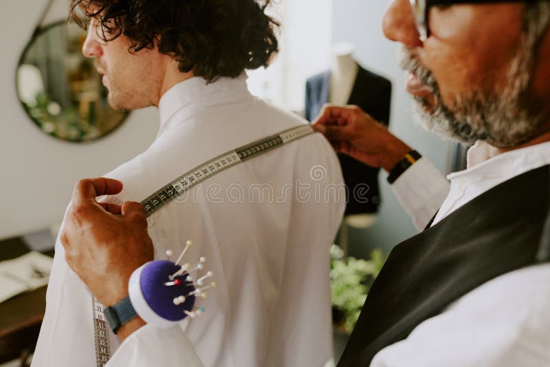 Tailor Working on Personal Order Stock Photo - Image of fashion, order ...