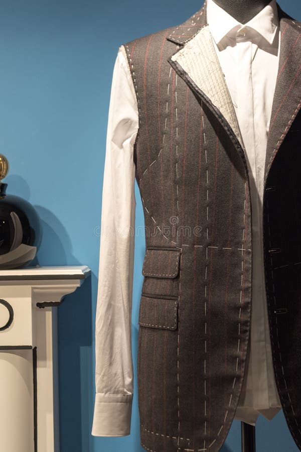 Tailors Suit on Dummy stock image. Image of progress - 74086077