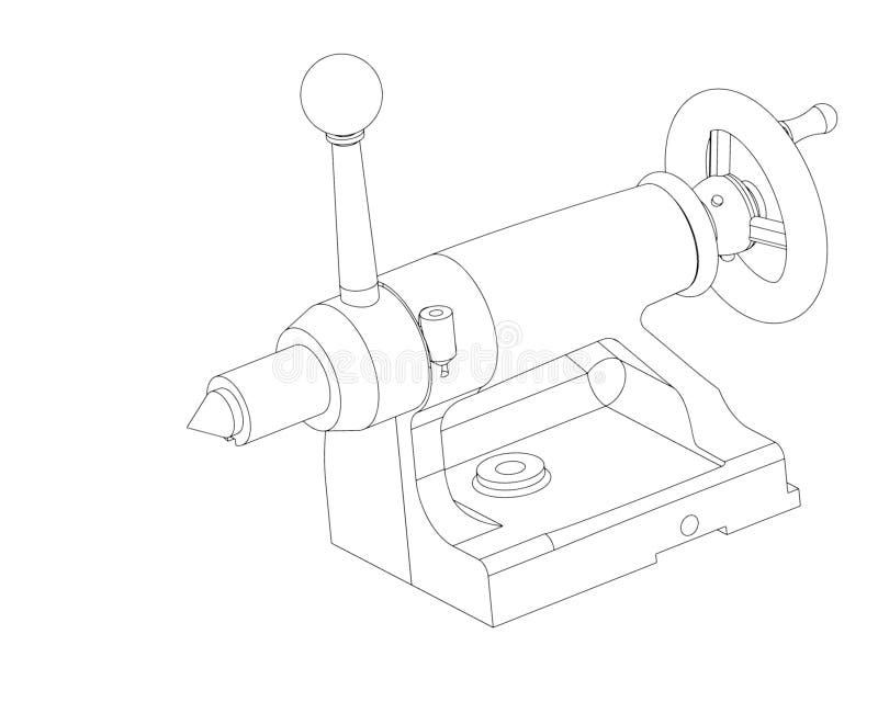 Tailstock Stock Illustrations – 2 Tailstock Stock Illustrations ...