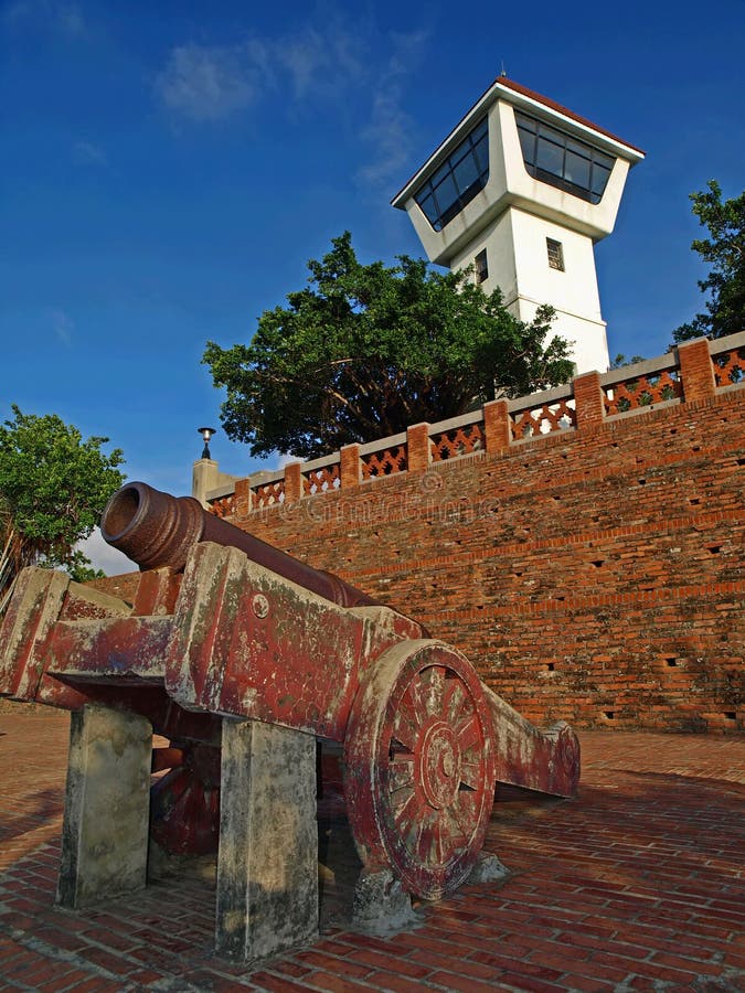 Tainan Anping Old Fort stock image. Image of heritage - 10185473