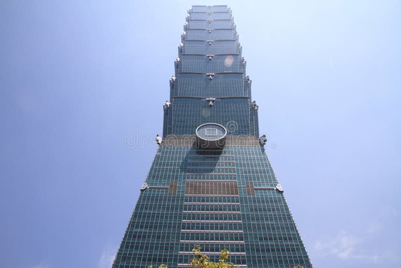 Taipei 101, High Rise Building in Taiwan Stock Image - Image of urban ...