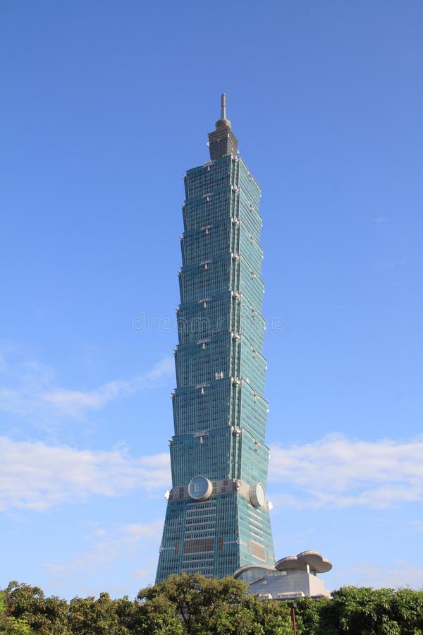 Taipei 101, High Rise Building in Taiwan Stock Image - Image of ...