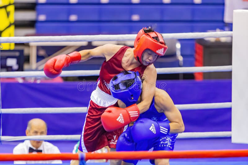 Boxing Competition of the National Games Editorial Image - Image of ...