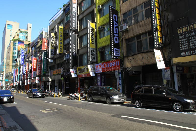 Taipei, Taiwan Ximen Area at 2011 Editorial Photo - Image of taipei ...
