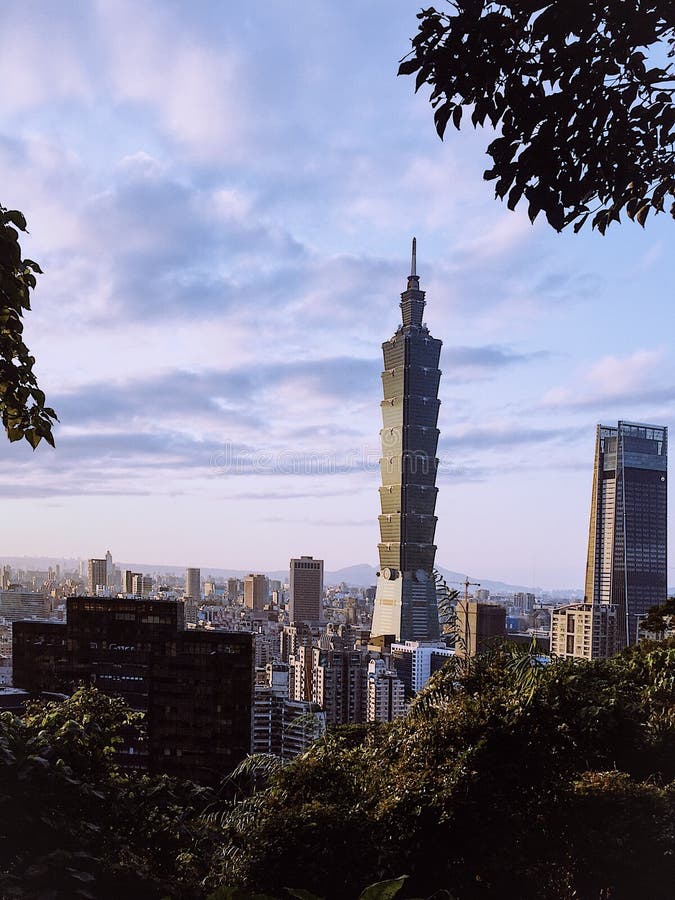 Taiwan 101 Building stock photo. Image of nature, taipei - 138092228