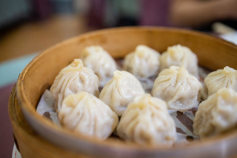 Taiwan Cuisine Steamed Soup Bun Stock Image - Image of chinese ...