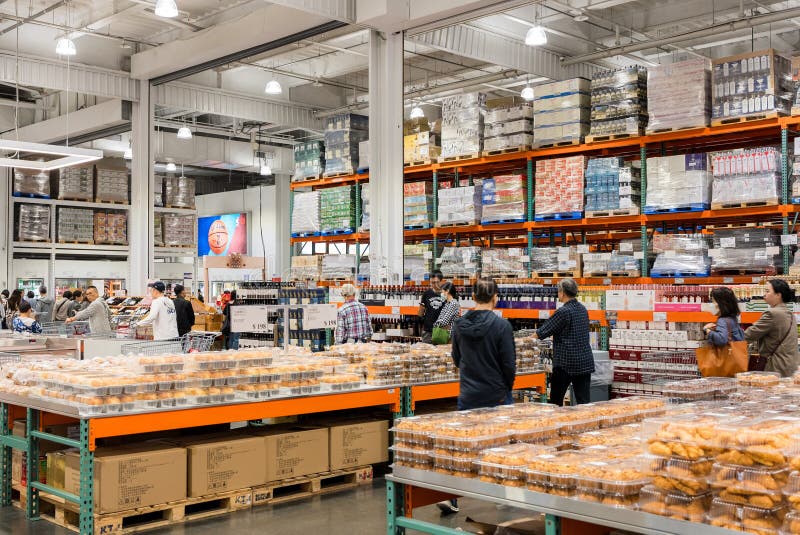 Inside of the Costco Store in Taiwan Editorial Photography - Image of ...
