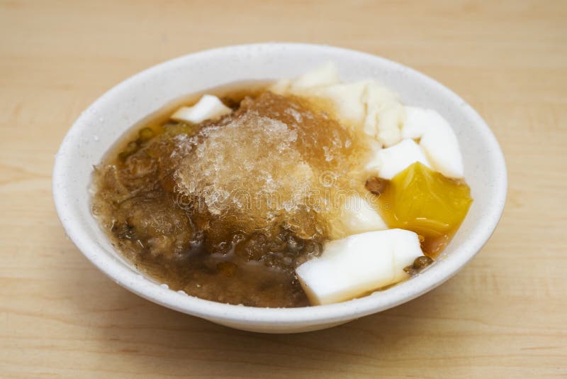 Comprehensive Bean Curd Pudding Stock Image - Image of meal, health ...